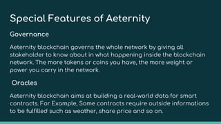 Aeternity blockchain | PPTX | Internet | Computing