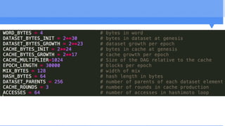 Ethash : Ethereum PoW Algorithm | PDF