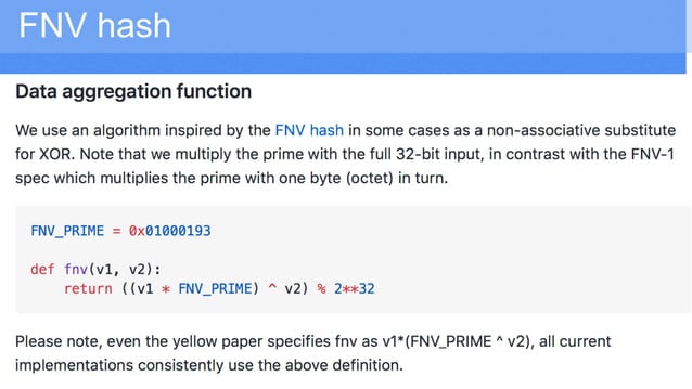 Ethash : Ethereum PoW Algorithm | PPT