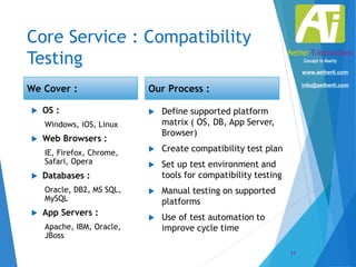 Aether T-Innovations company presentation | PPT