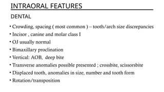 Aetiology of malocclusion CLASS I - MUNIRAH.pptx