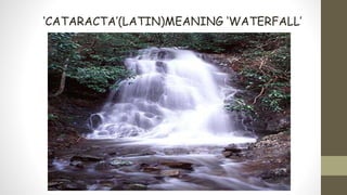 Aetiopathogenesis of cataract | PPTX