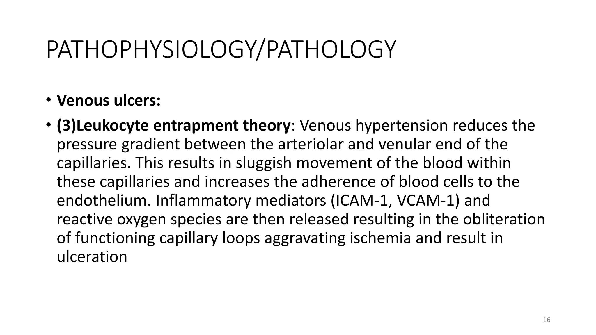 Aetiopathology and management of chronic leg ulcers | PDF