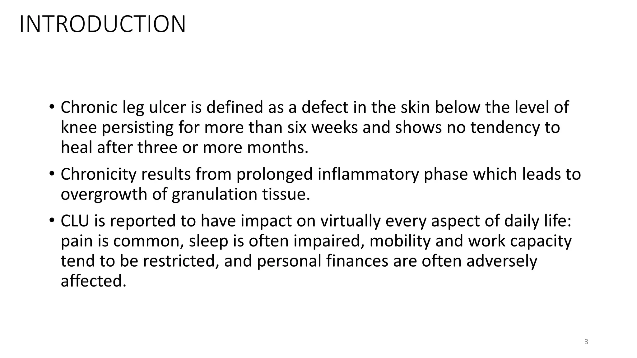 Aetiopathology and management of chronic leg ulcers | PDF