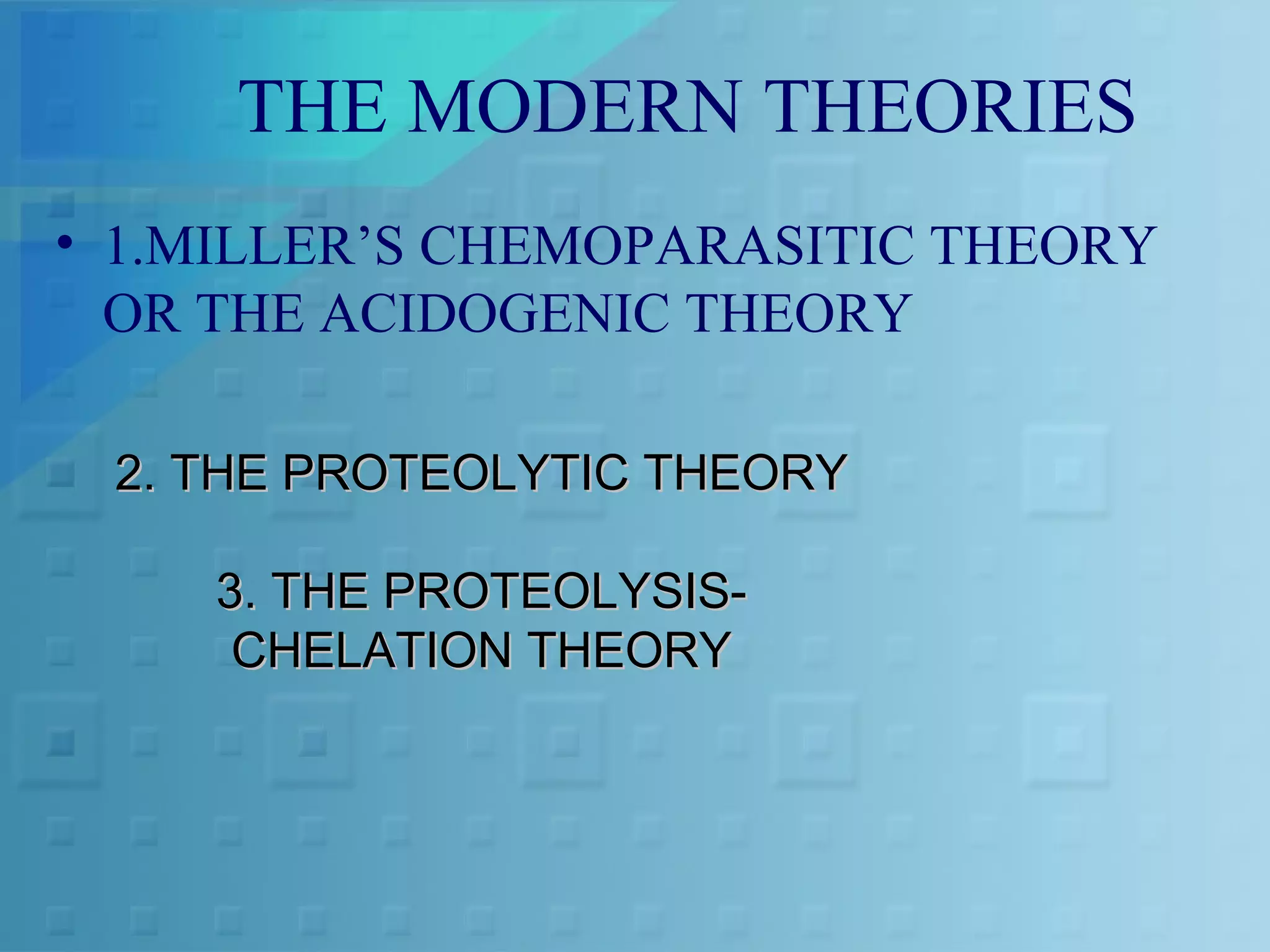 Aetiopathology & classification of caries | PPT