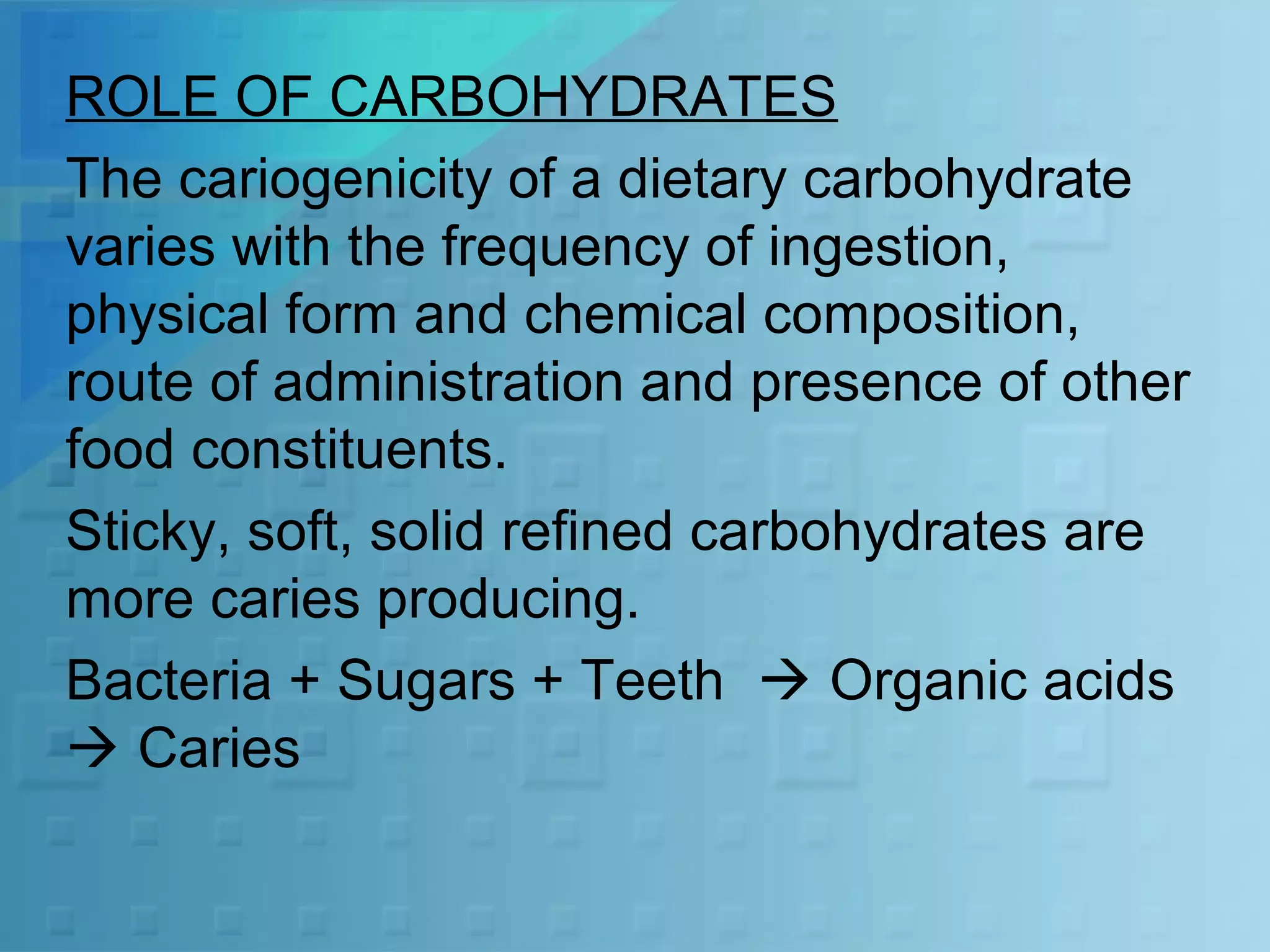 Aetiopathology & classification of caries | PPT