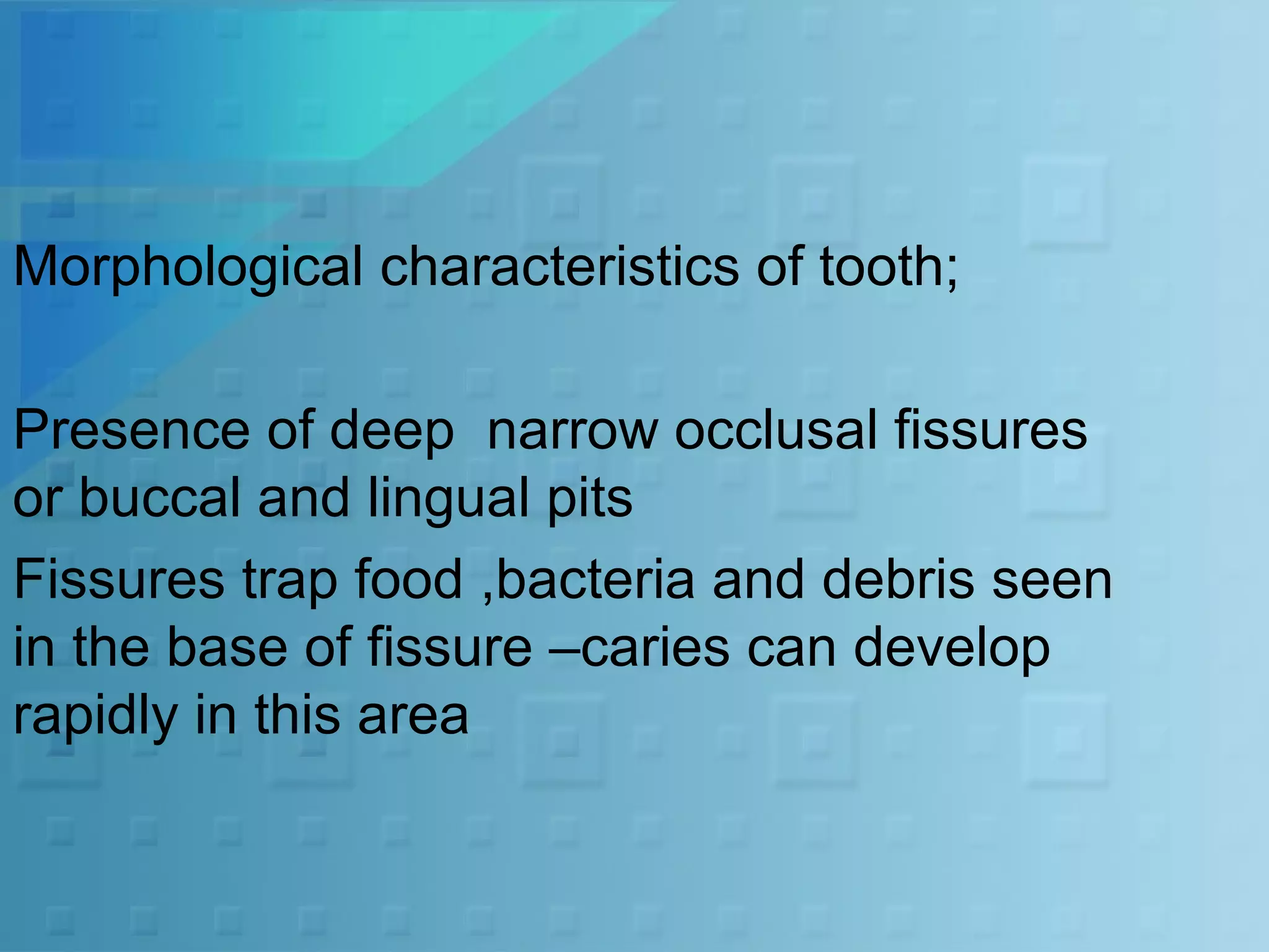 Aetiopathology & classification of caries | PPT