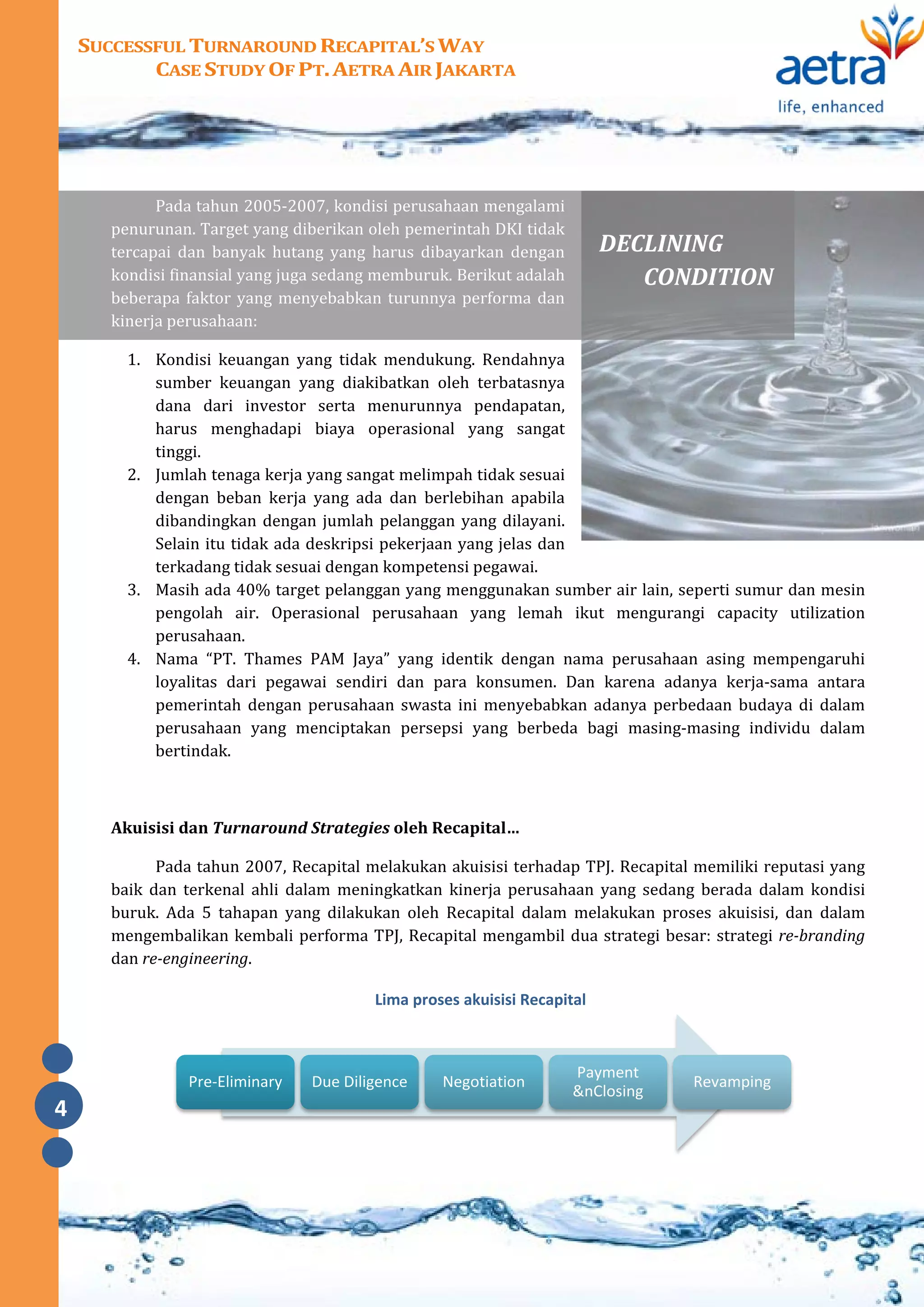 Aetra Indonesia - Case Study | PDF