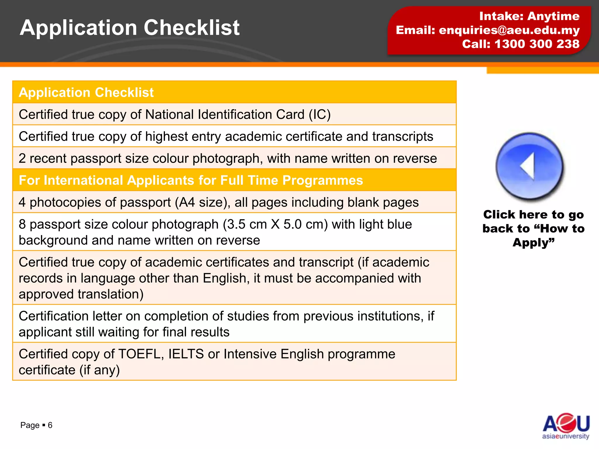 Asia e University DBA | PPTX | Professional School | Postgraduate Education