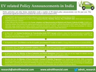 Adroit Electric Vehicles Portfolio - Investment Strategy Note | PPT