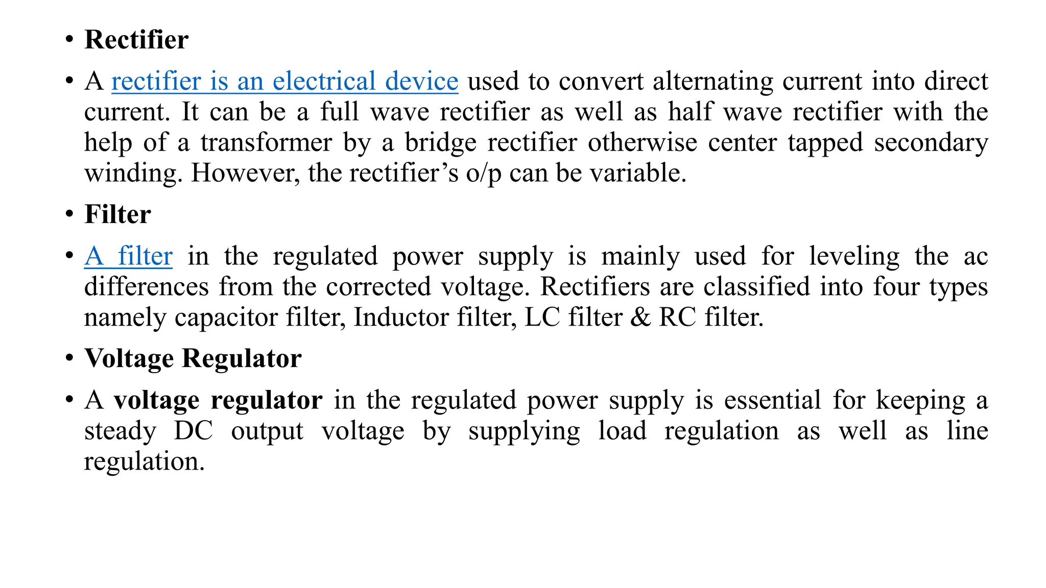 diploma analog electronics third semester | PPT