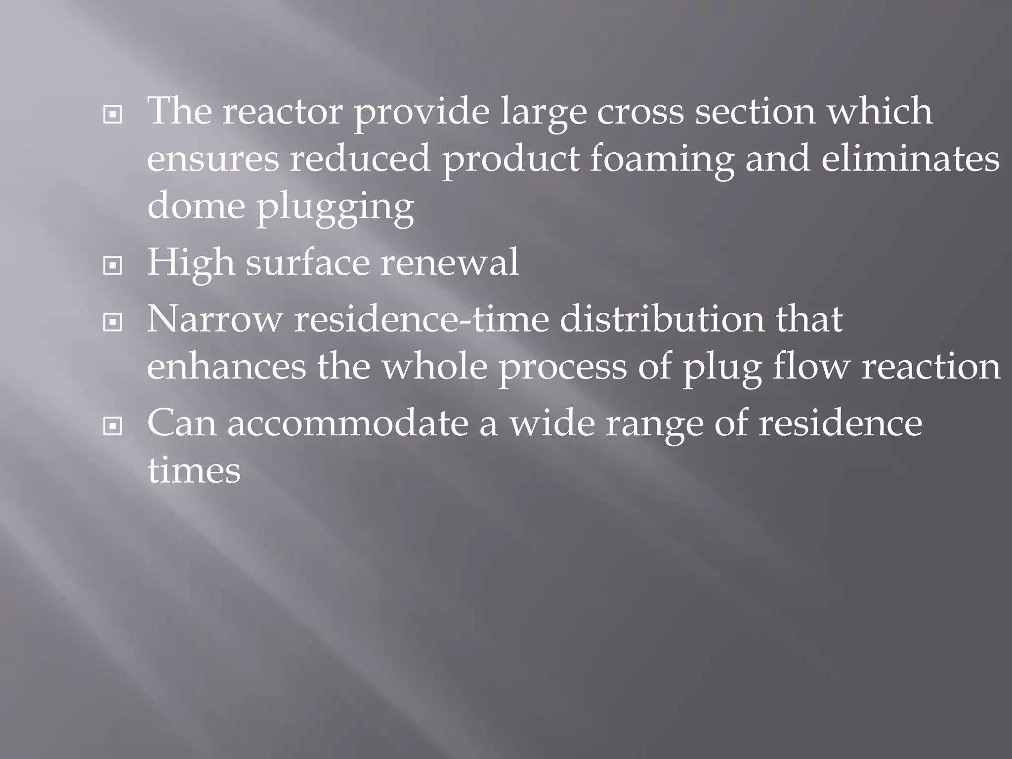 Features of an ideal Plug Flow Reactor | PPTX