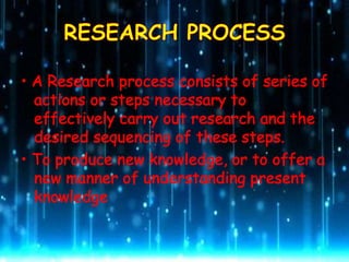 Steps in Social science Research | PPTX