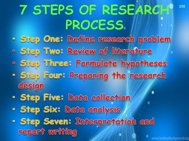 Steps in Social science Research | PPTX | Science