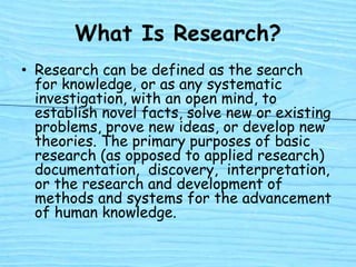 Steps in Social science Research | PPT