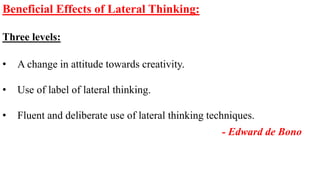 Lateral Thinking | PPT