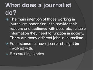 Aex farm journalism | PPT