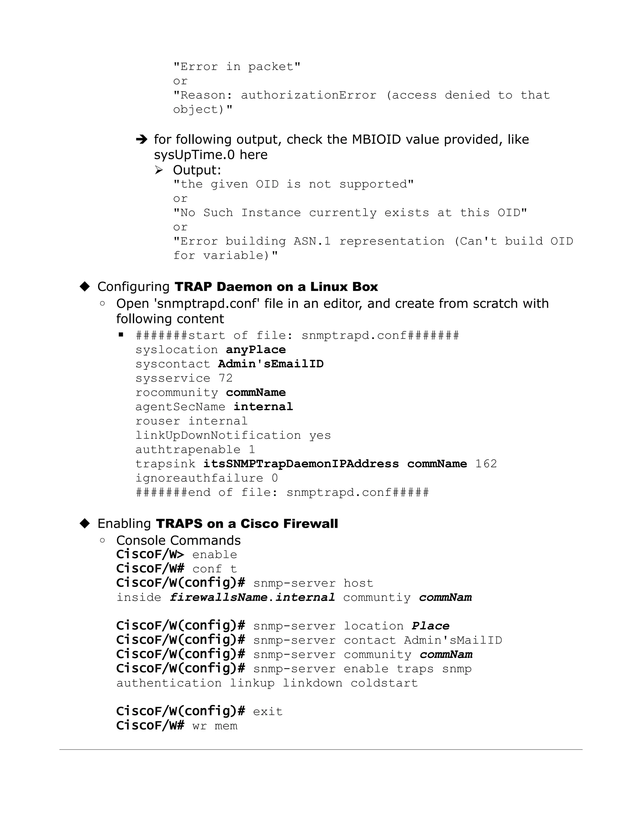 An Express Guide ~ SNMP for Secure Rremote Resource Monitoring | PDF