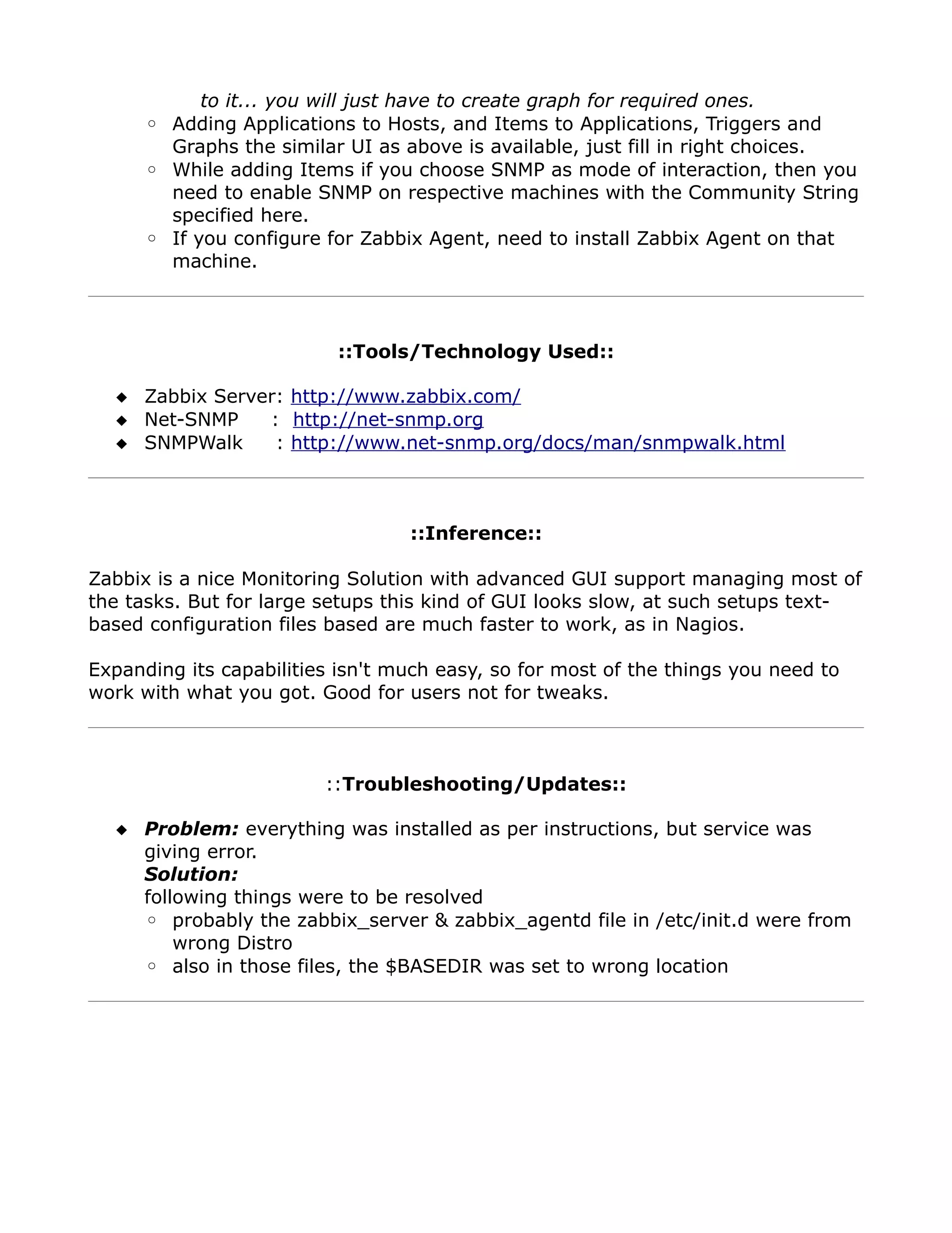 An Express Guide ~ Zabbix for IT Monitoring | PDF