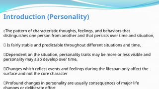 Personality Traits by Prahallad Pradhan.pptx