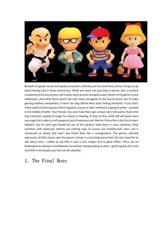 10 reasons to drop everything and play earthbound www.gamebasin.com
