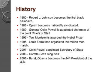 African American Culture Presentaion | PPTX