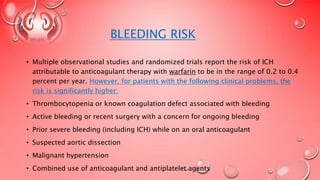 Anticoagulation in CKD patients with AF | PPT