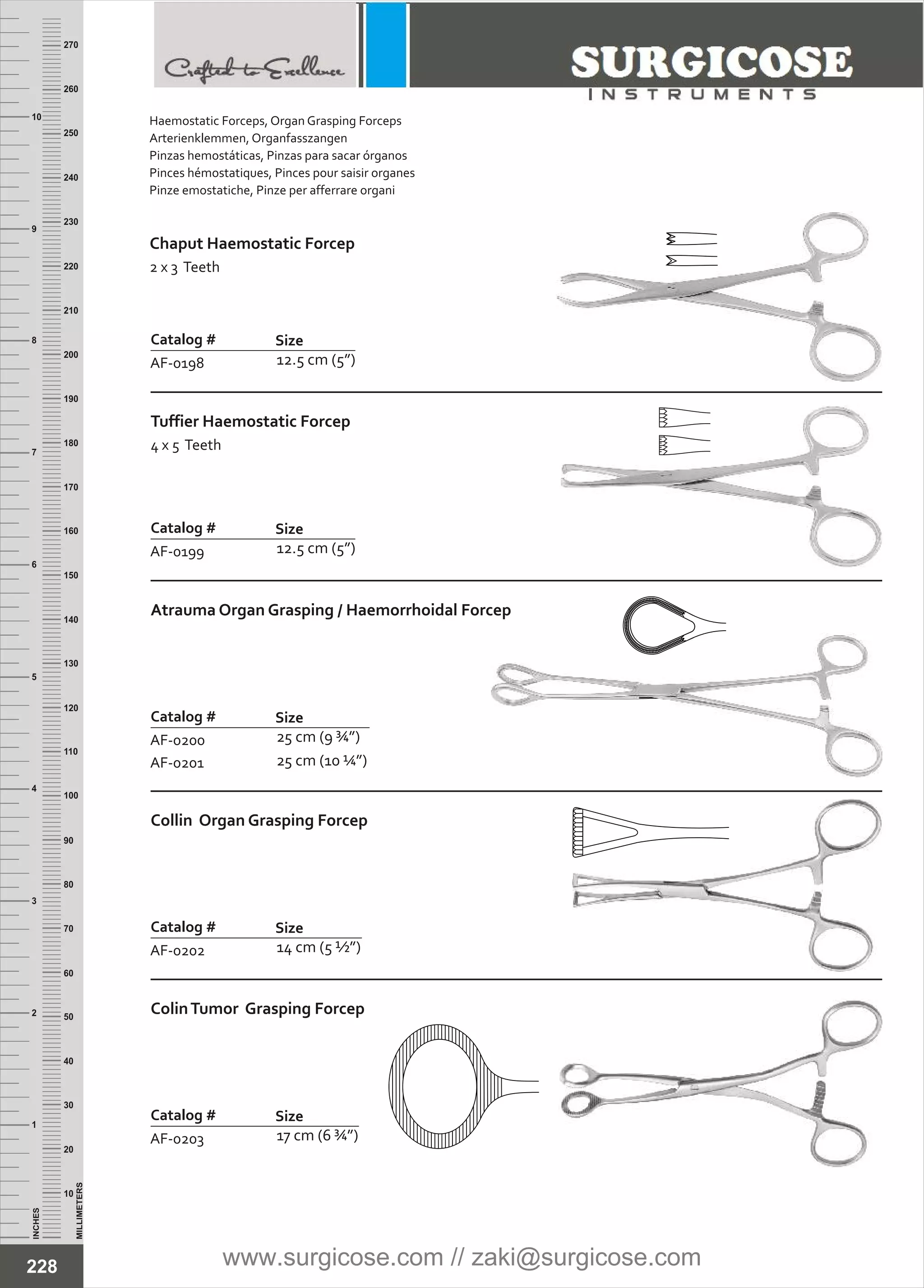 ARTERY FORCEPS [SURGICOSE] | PDF