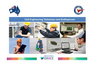 PPT Civil Engineering Technicians and Draftsperson 2014 | PDF