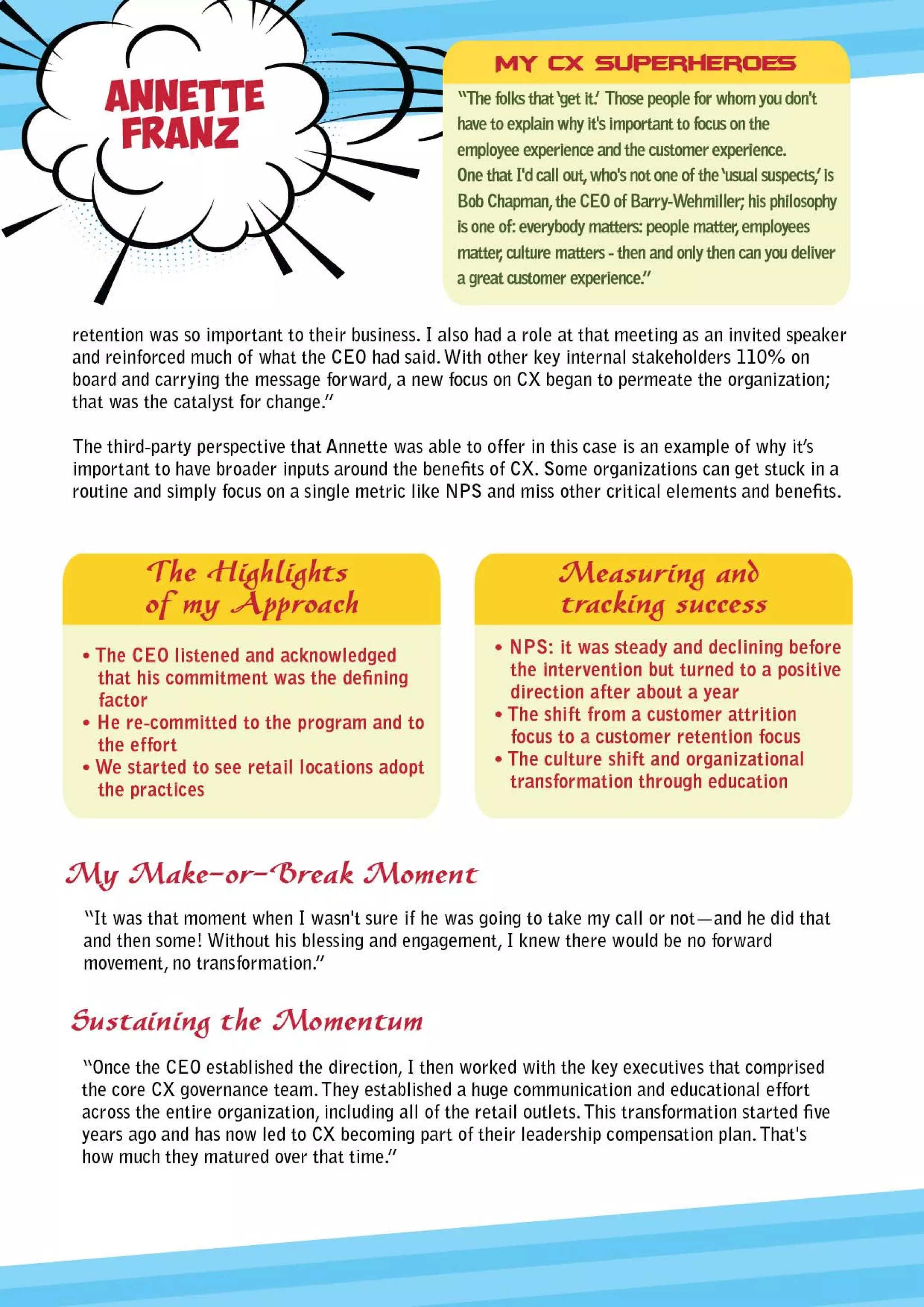 CXPA Customer Experience Superhero Success Guide | PDF