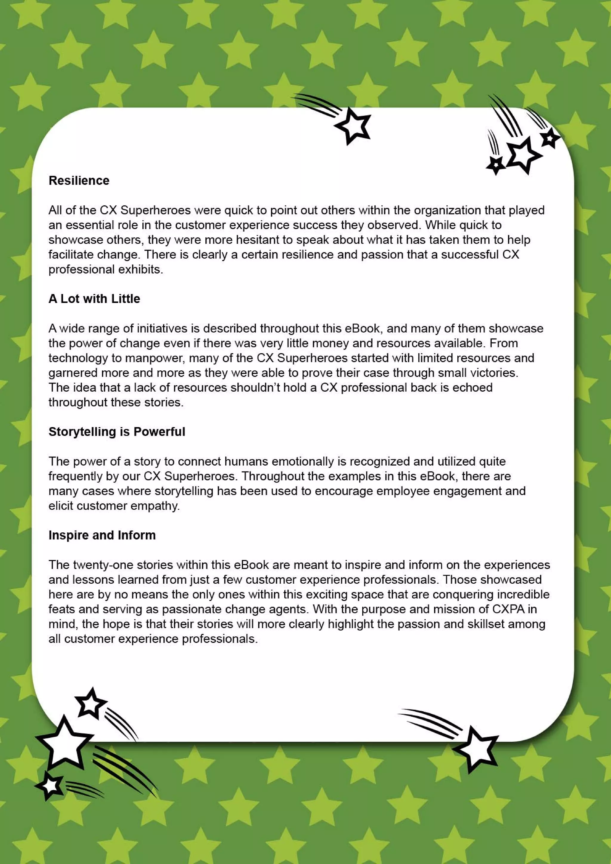 CXPA Customer Experience Superhero Success Guide | PDF