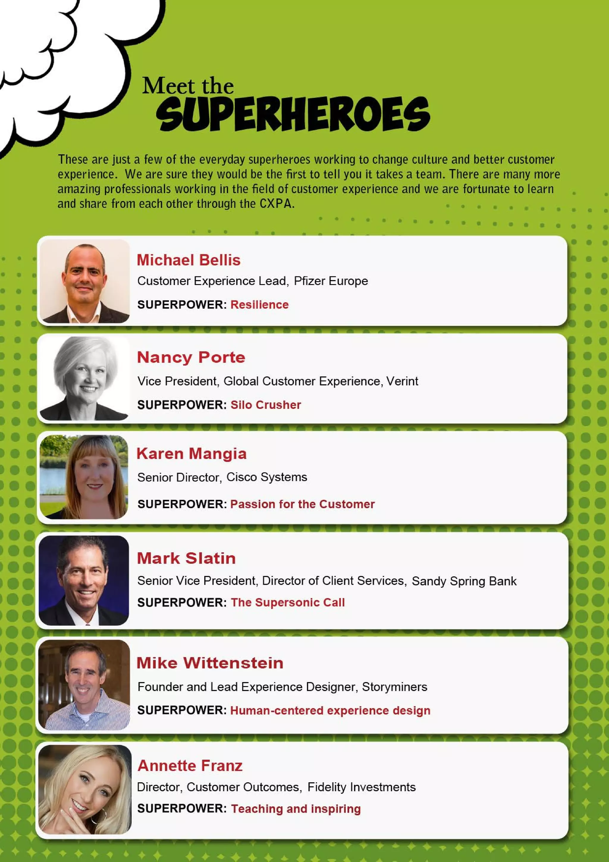 CXPA Customer Experience Superhero Success Guide | PDF