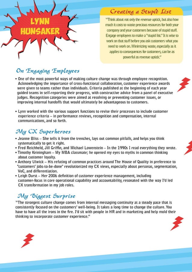 CXPA Customer Experience Superhero Success Guide | PDF