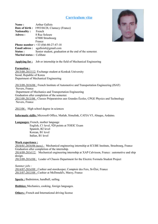 CV_Arthur_Gallois | PDF