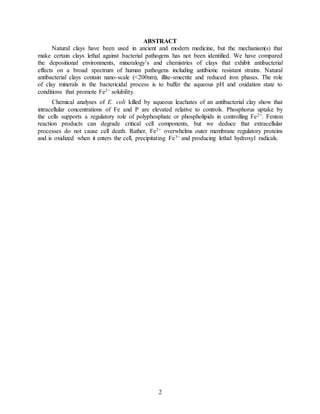 Oregon Blue clay ASU report | PDF