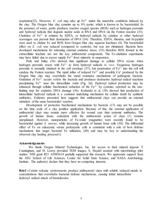 Oregon Blue clay ASU report | PDF