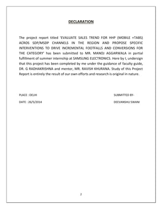 project report | PDF