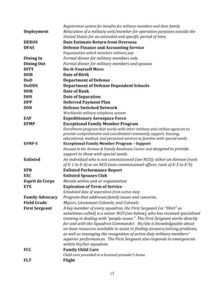 AF101: Back to Basics Guide for AF Spouses | PDF