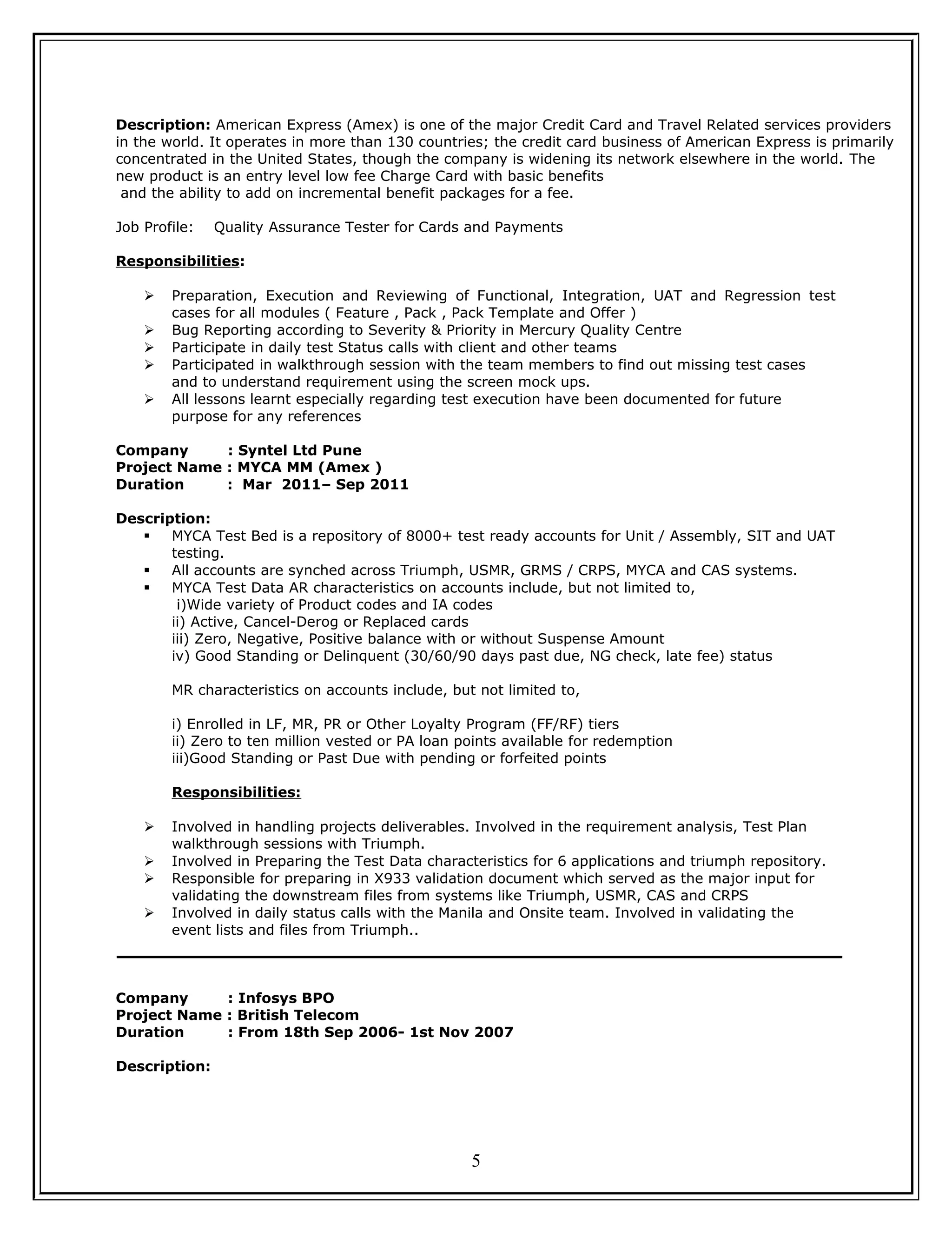 Vinod_Resume | PDF