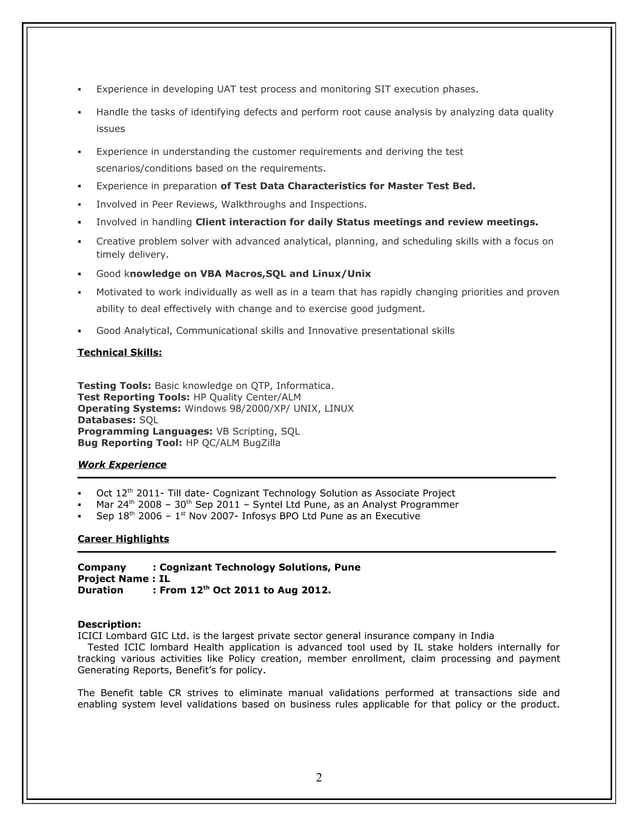Vinod_Resume | PDF