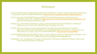 Organic farming | PPTX | Agriculture | Industries