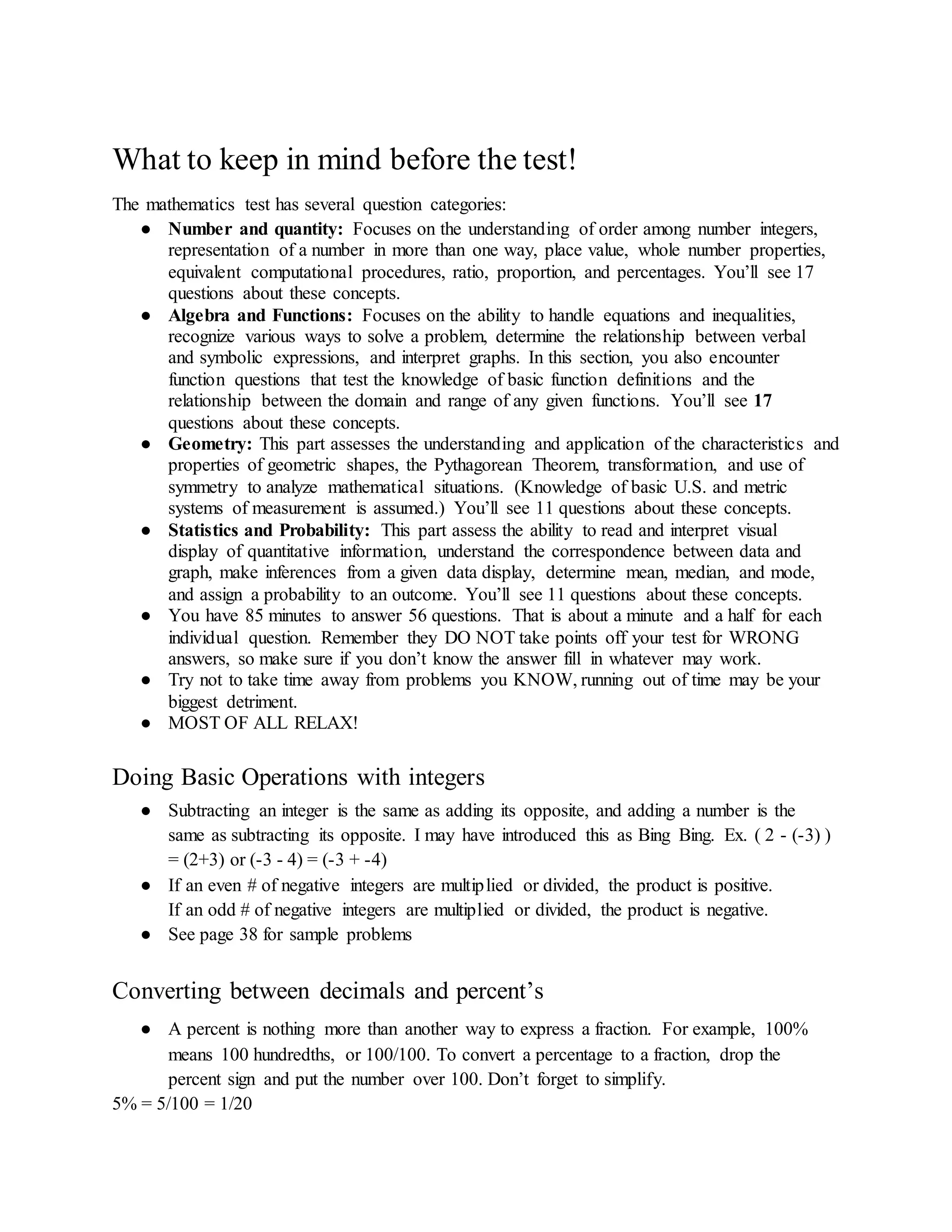 PraxisCheatSheet | DOCX
