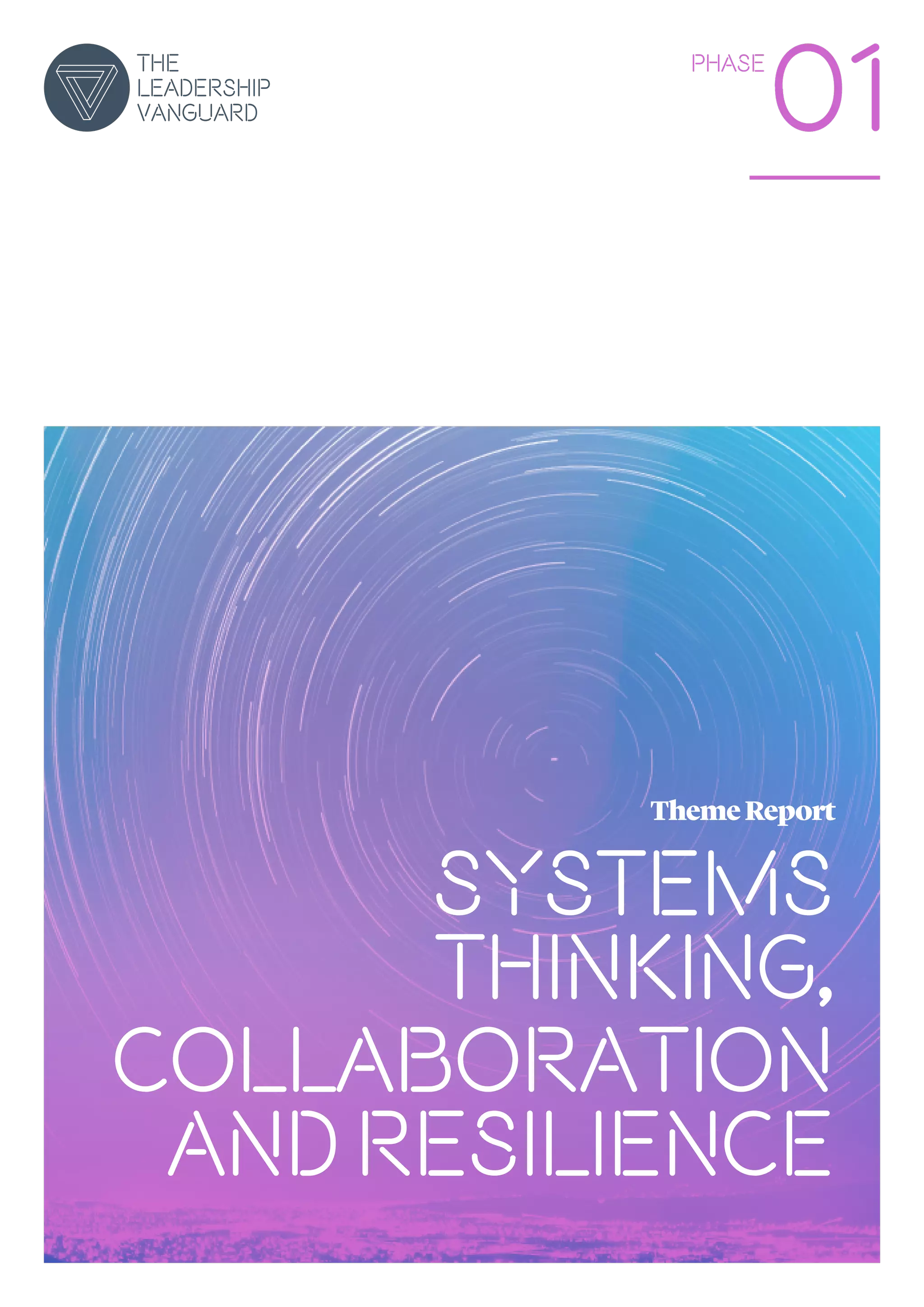 Leadership Vanguard - Systems Thinking Collaboration and Resilience | PDF