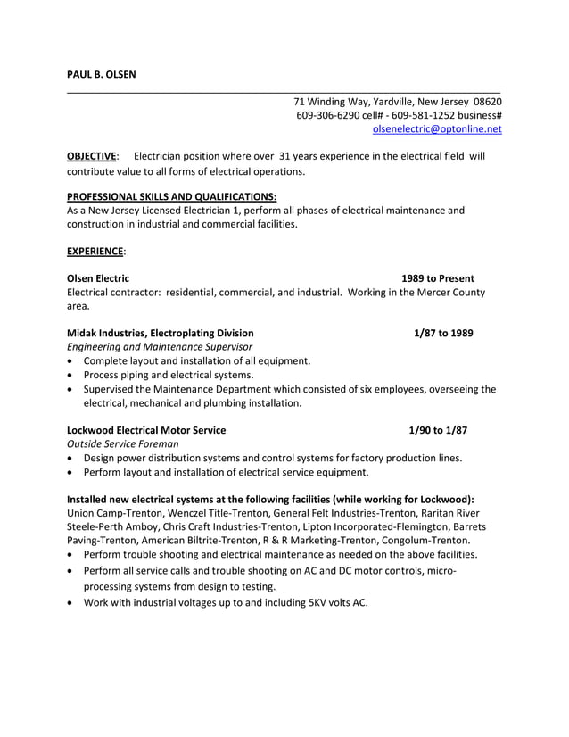 PAUL RESUME (1) | PDF