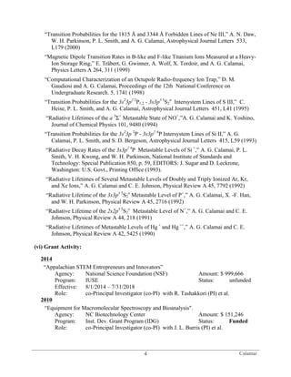 Calamai_CV_Dec14 | PDF