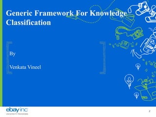Generic Framework for Knowledge Classification-1 | PDF