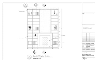 Auto Cad drawing layouts of Residential Unit | PDF | Interior ...