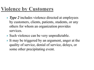 WSIA Safety Training 10-22-15 Workplace Violence Prevention PPT | PPTX