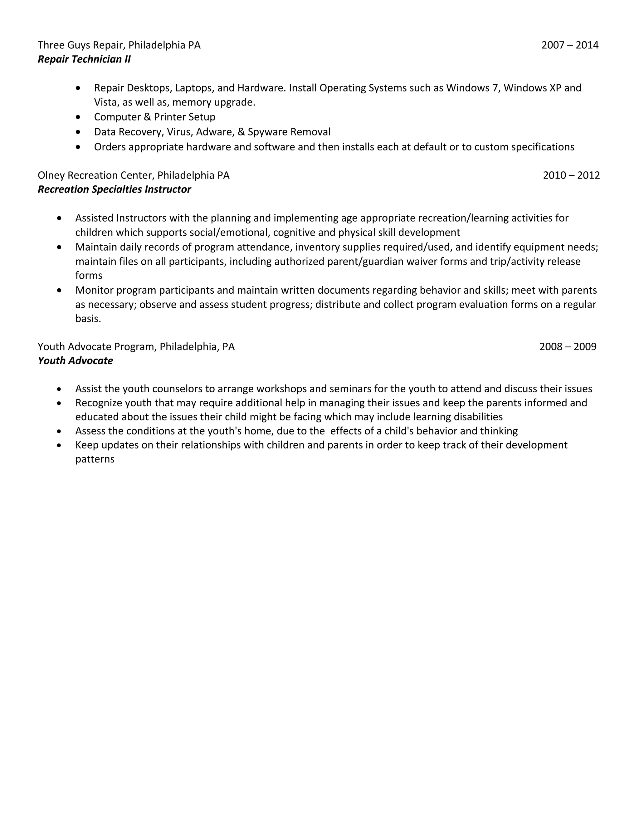 Nigel Resume-2017 | PDF