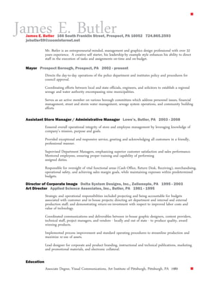 JEB Resume | PDF